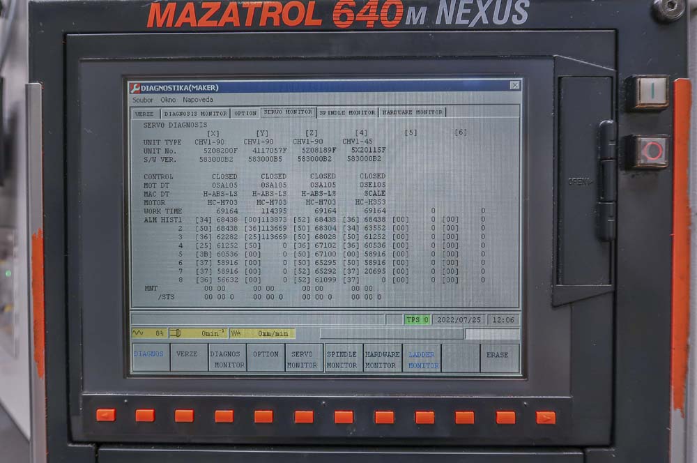 MAZAK HCN-6000 (CNC0450) • 3axis Group