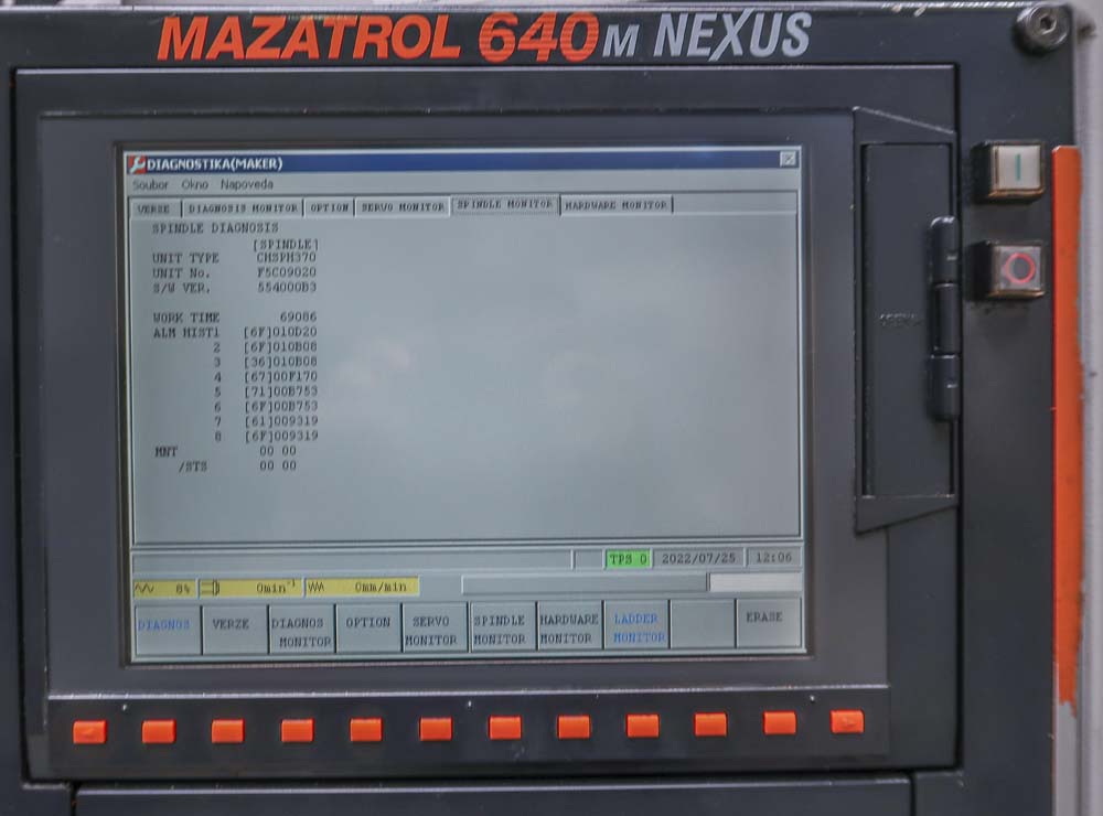 MAZAK HCN-6000 (CNC0450) • 3axis Group