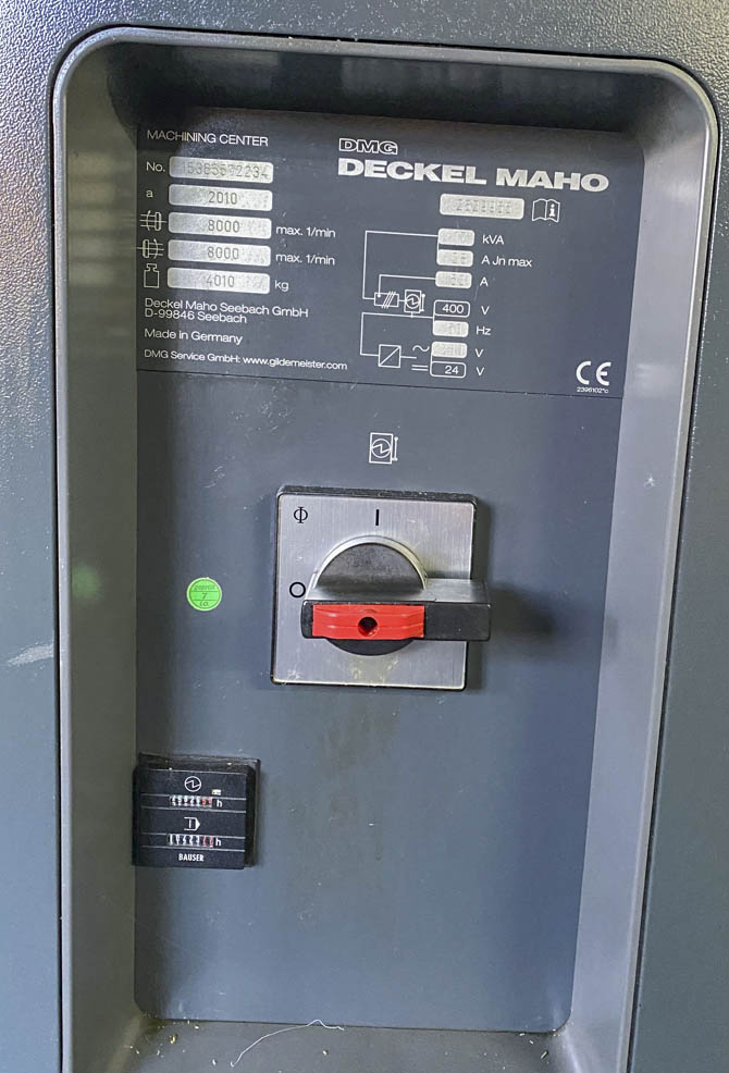 DMG DMU50 eco (CNC0468) • 3axis Group